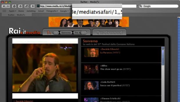 La RAI scopre il Mac, grazie a Sanremo - Melablog