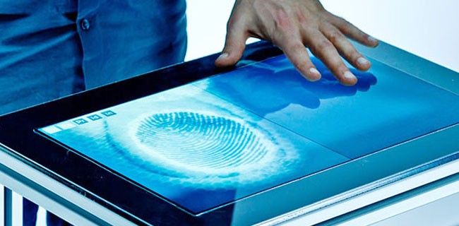 Il touchscreen che legge le impronte digitali - Webnews