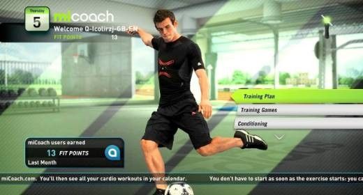 Adidas miCoach, training per Xbox e PS3 - Webnews