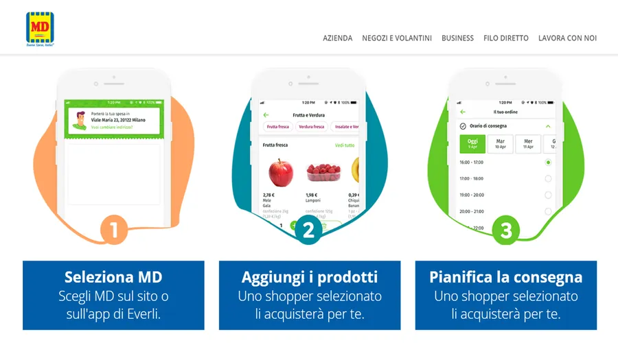 Spesa online MD: servizi, tempi e prezzi - Webnews