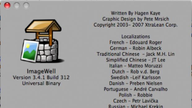 Disponibile ImageWell 3.4.1 - Melablog