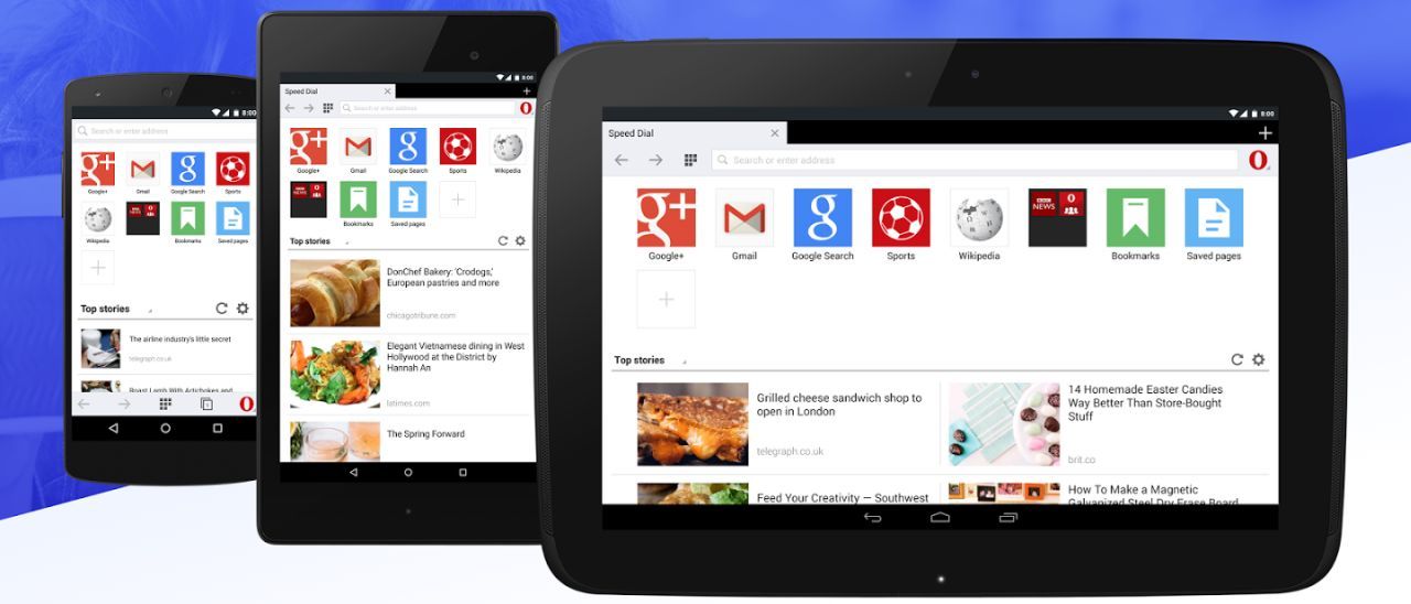 Opera Mini 8, nuova interfaccia su Android - Webnews