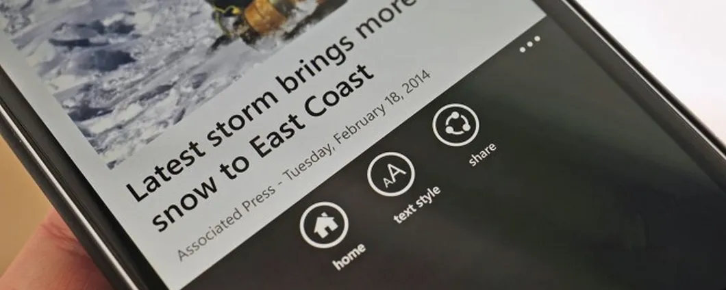 Windows Phone 8, update per tutte le app Bing - Webnews