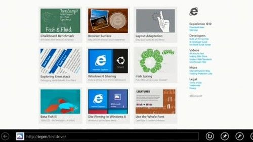 Windows 8: IE 10 con Flash e Do Not Track - Webnews